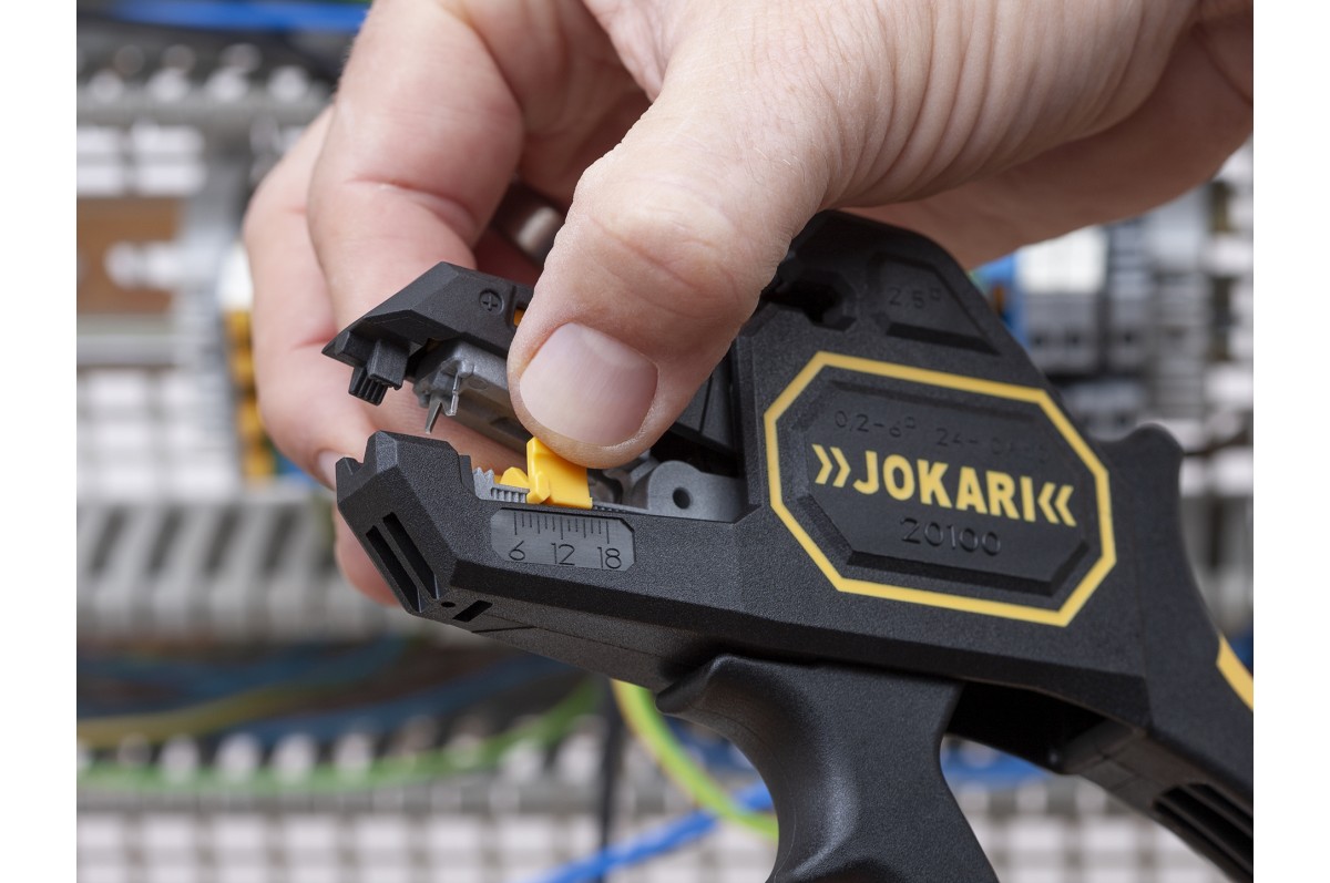 20100 - Клещи для снятия изоляции эргономические JOKARI Secura 2K арт ...